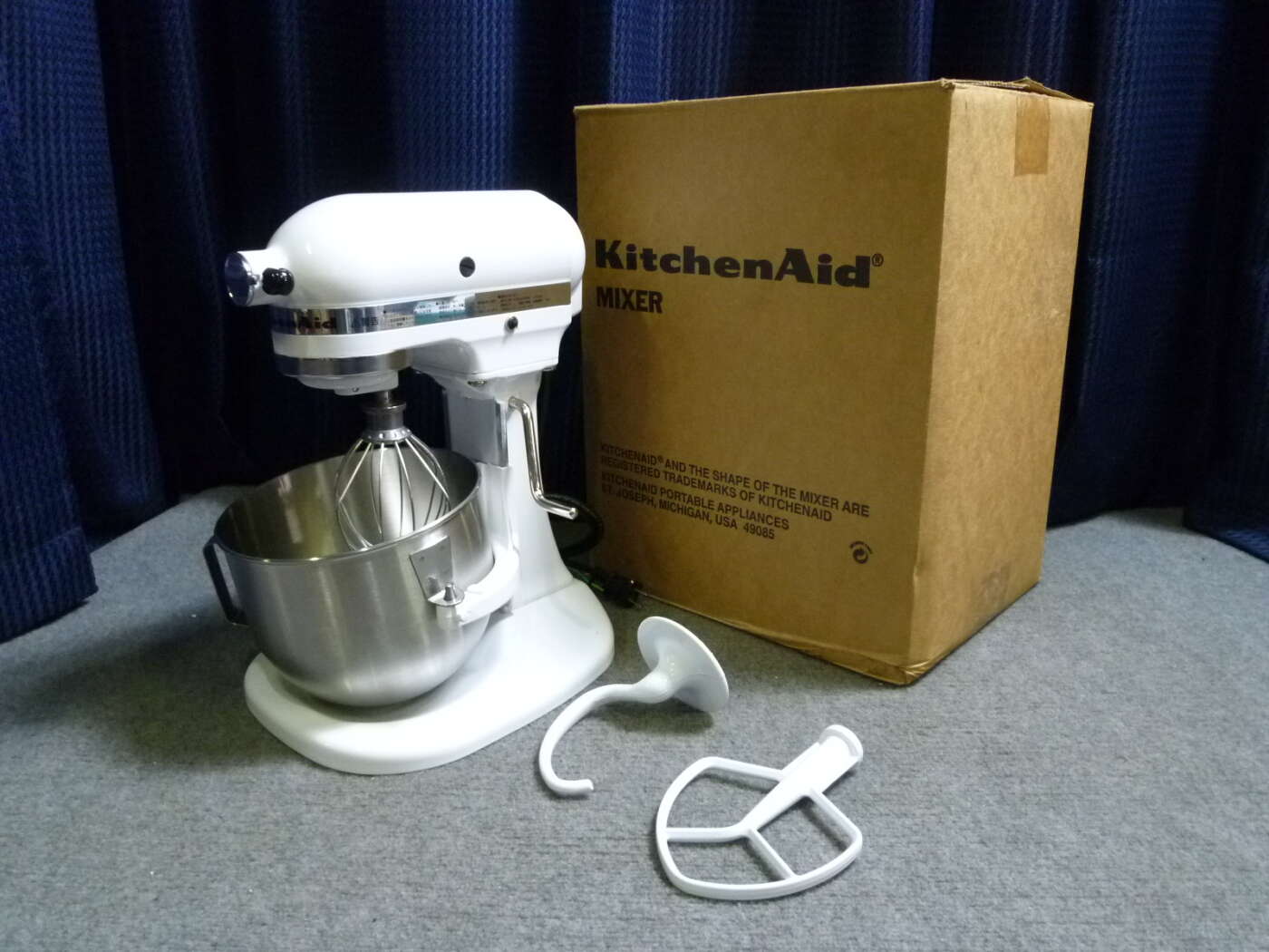 大阪府豊中市にてKitchenAid スタンドミキサー Model KSM5を買取させていただきました | 不用品回収なら大阪のクリニーズ ...