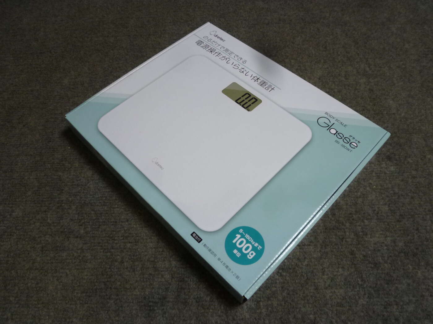 泉北郡忠岡町にてdretec 体重計 BODY SCALE Glasse グラッセ BS-180WTを買取させていただきました | 不用品回収 ...